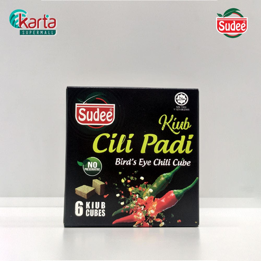 Sudee Cili Padi Cube 54g (kiub cili padi) - Karta Supermall