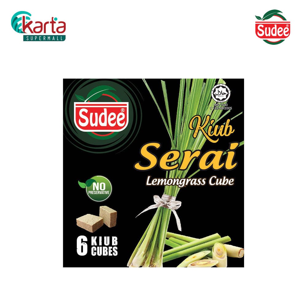 Sudee Lemongrass Cube 54g (kiub Serai) - Karta Supermall