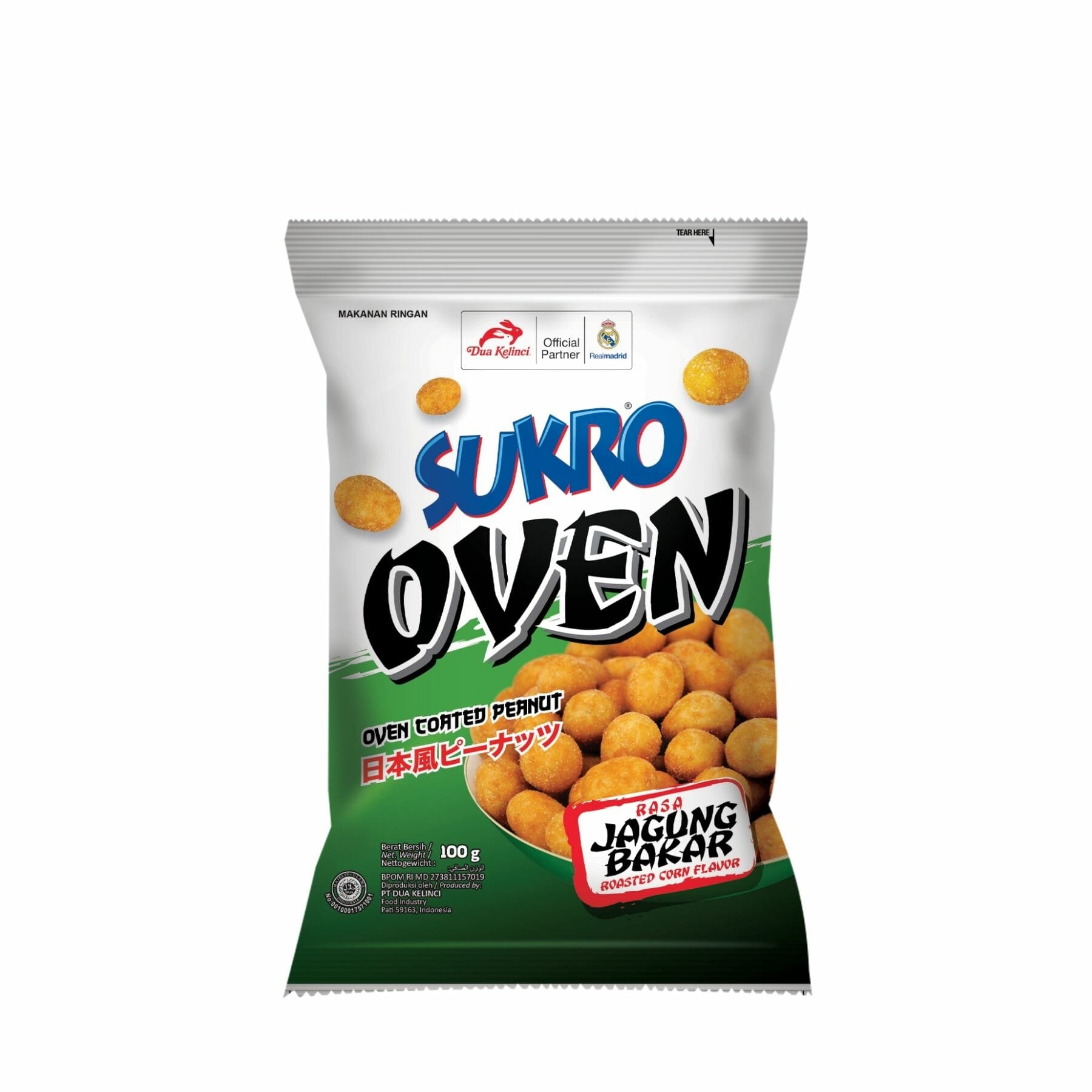 Sukro Oven Roasted Corn 100g - Karta Supermall