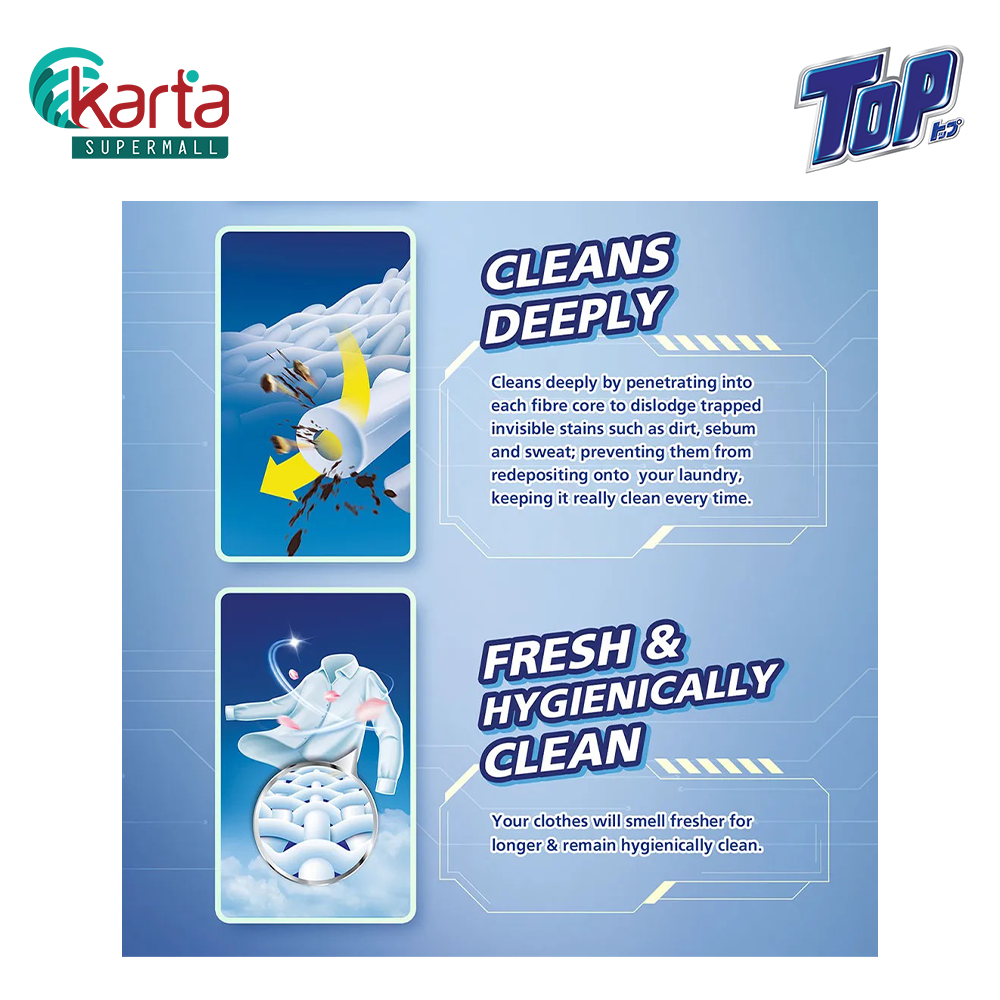 Top Powder Detergent Magical Infusion 2.1KG - Karta Supermall