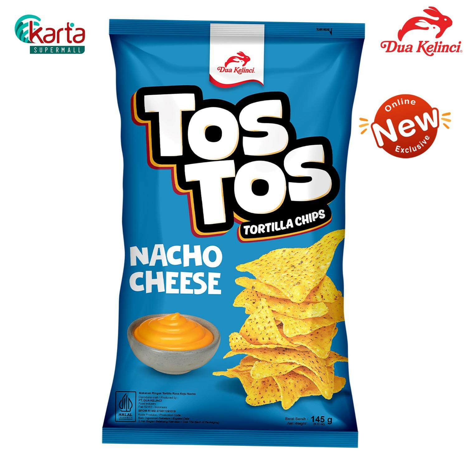TOSTOS Tortilla Chips Nacho Cheese - Karta Supermall