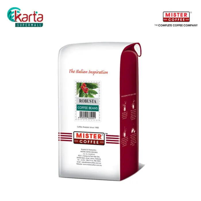 Mister Coffee Species Series 100% Natural Robusta coffee bean 500g ...