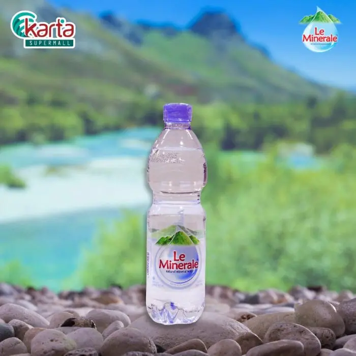 Le Minerale Natural Mineral Water 600ml Bundle Set (12's X 600ml ...