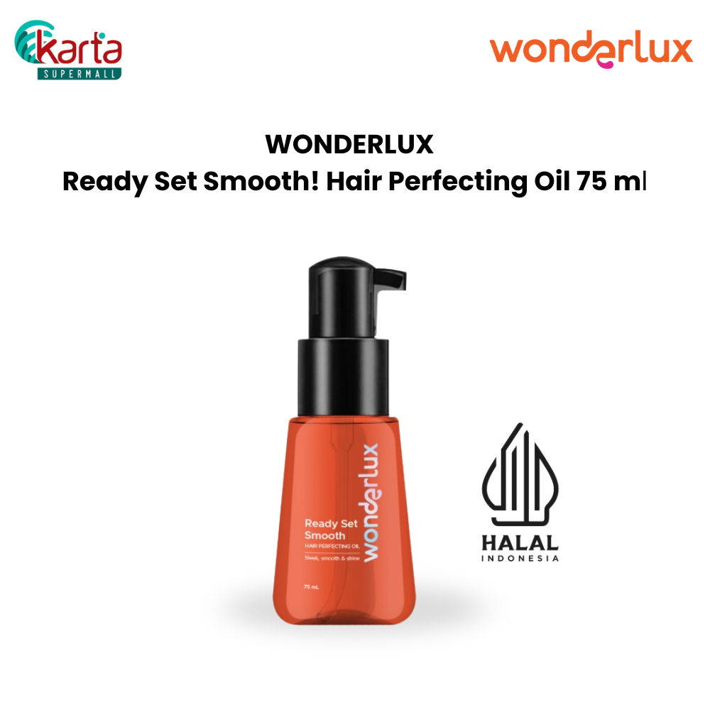 WONDERLUX Hair Perfecting Oil 75 ml (Ready Set Smooth!) - Karta Supermall