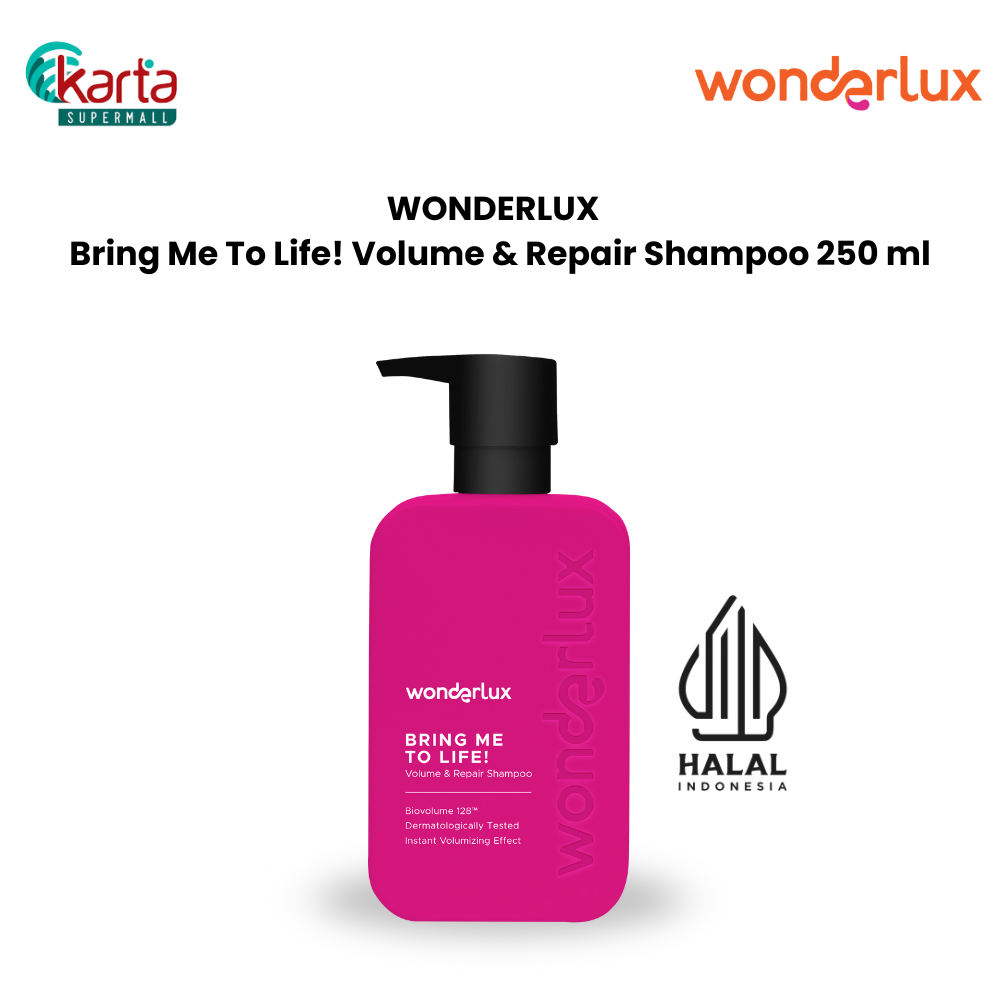 WONDERLUX Volume & Repair Shampoo 250ml (Bring Me To Life!) - Karta ...
