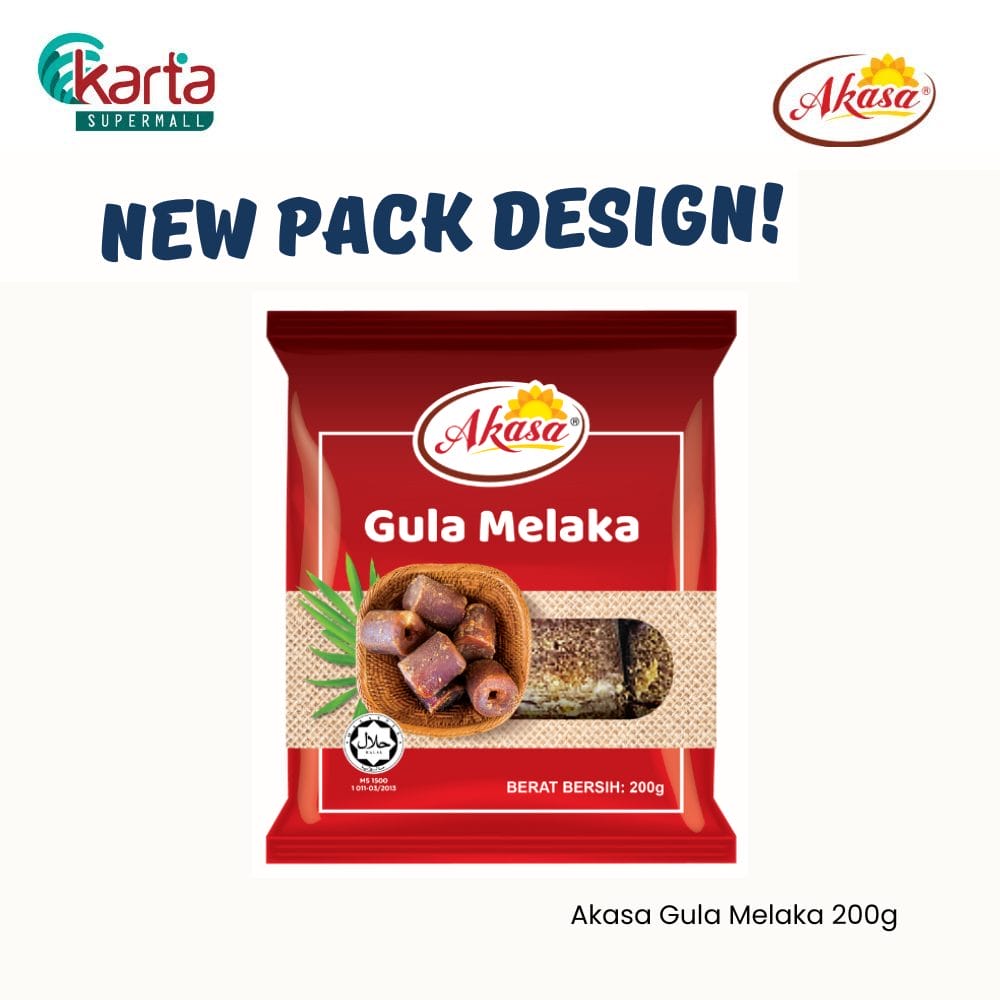 Akasa Gula Melaka 200g - Karta Supermall